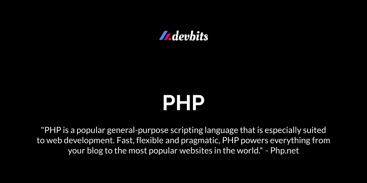 PHP | Devbits.ph